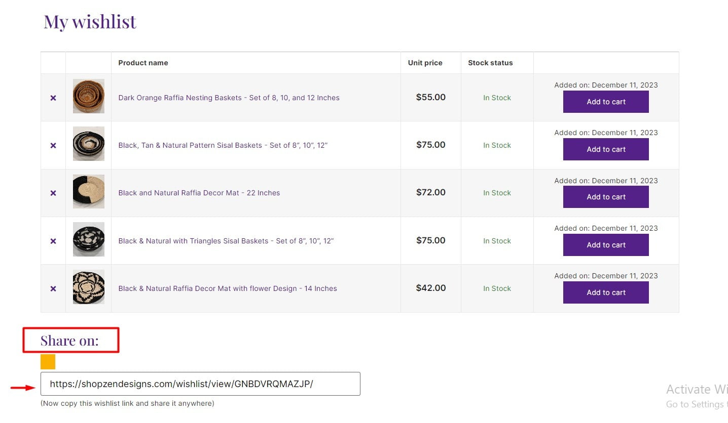 How to Create and Share Your Wishlist on ShopZenDesigns.com in 4 Simple ...